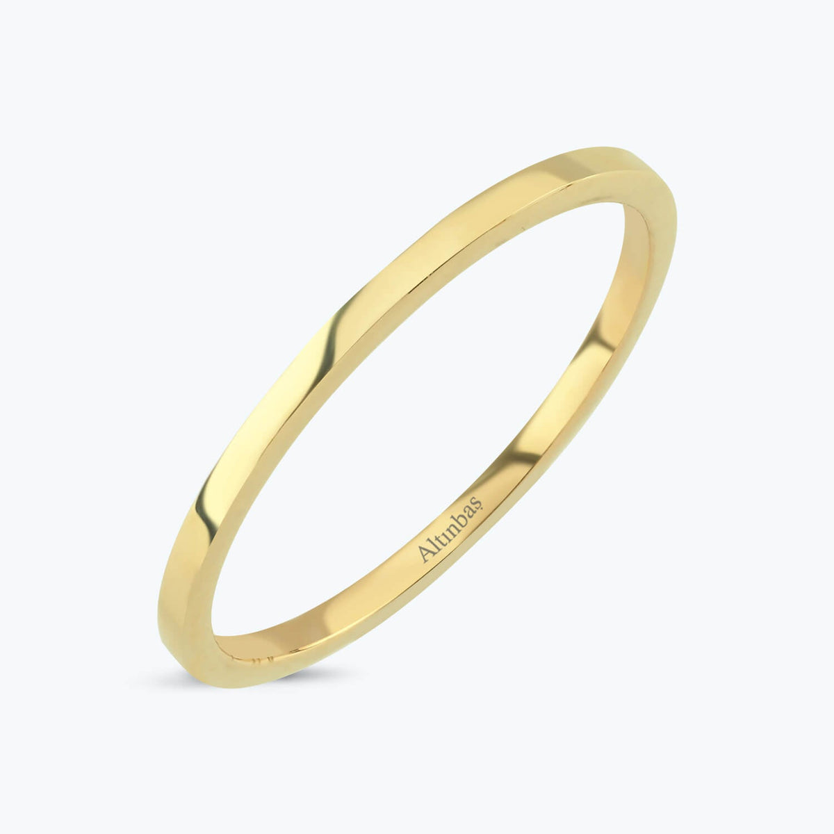 Herren Gold Trauring AL0283-M | Altınbaş