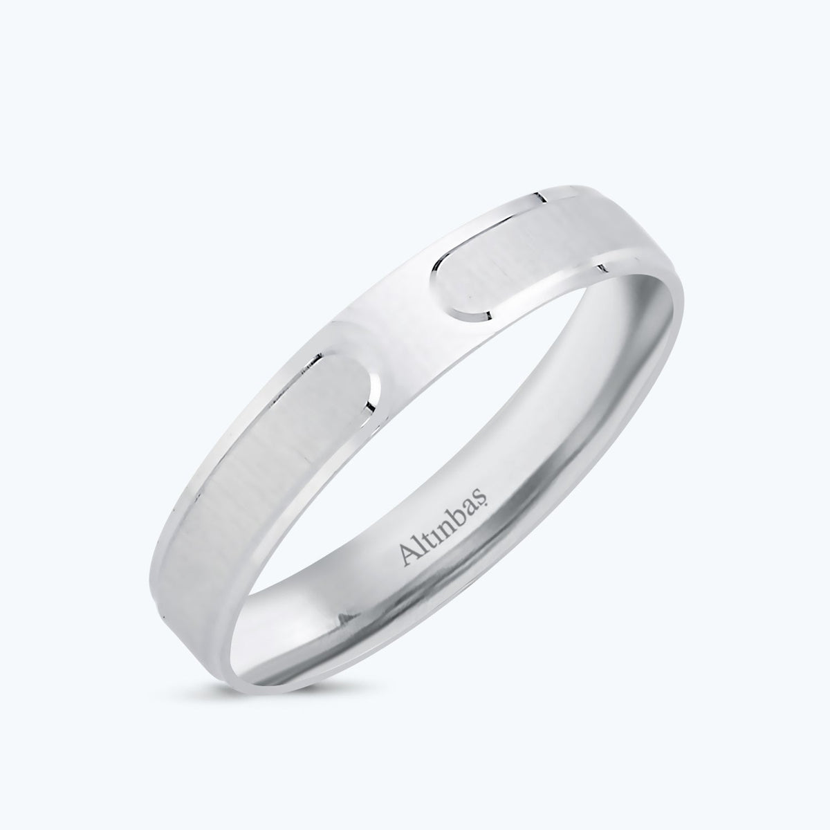 Herren Gold Trauring D057-M | Altınbaş