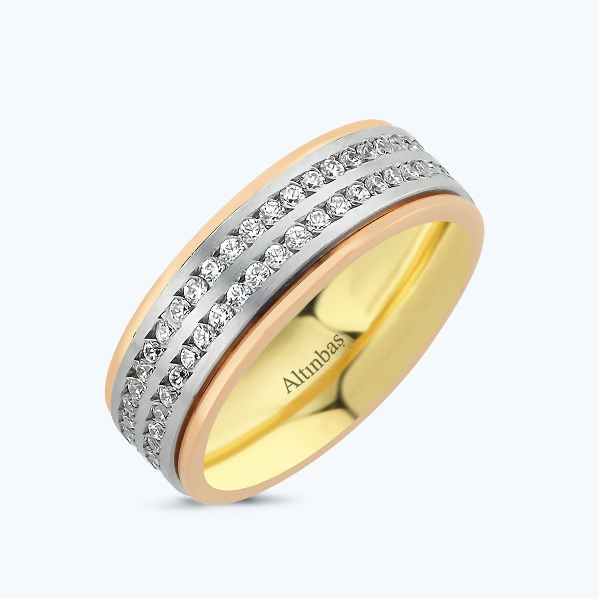 Damen Gold Trauring E0888-W | Altınbaş